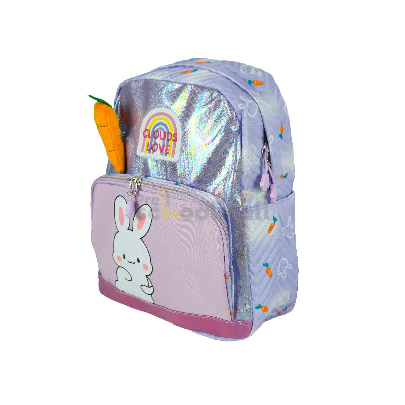 Clouds Love Shiny Bunny Small Backpack – Preschool mall - Preschool ...