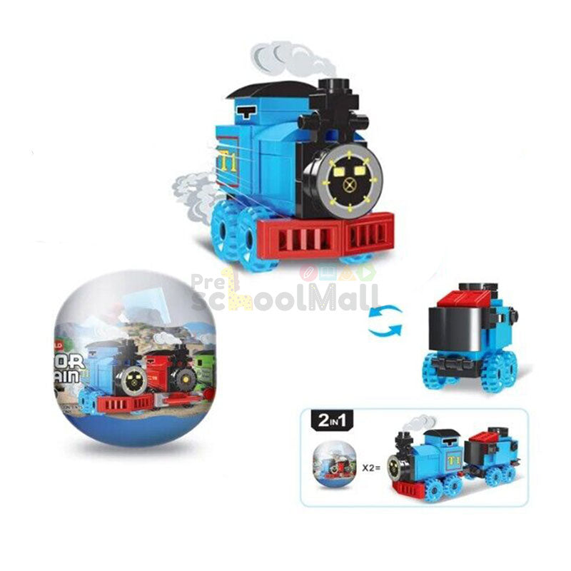 2 in 1 Creator Train Building Blocks Egg – preschoolmall