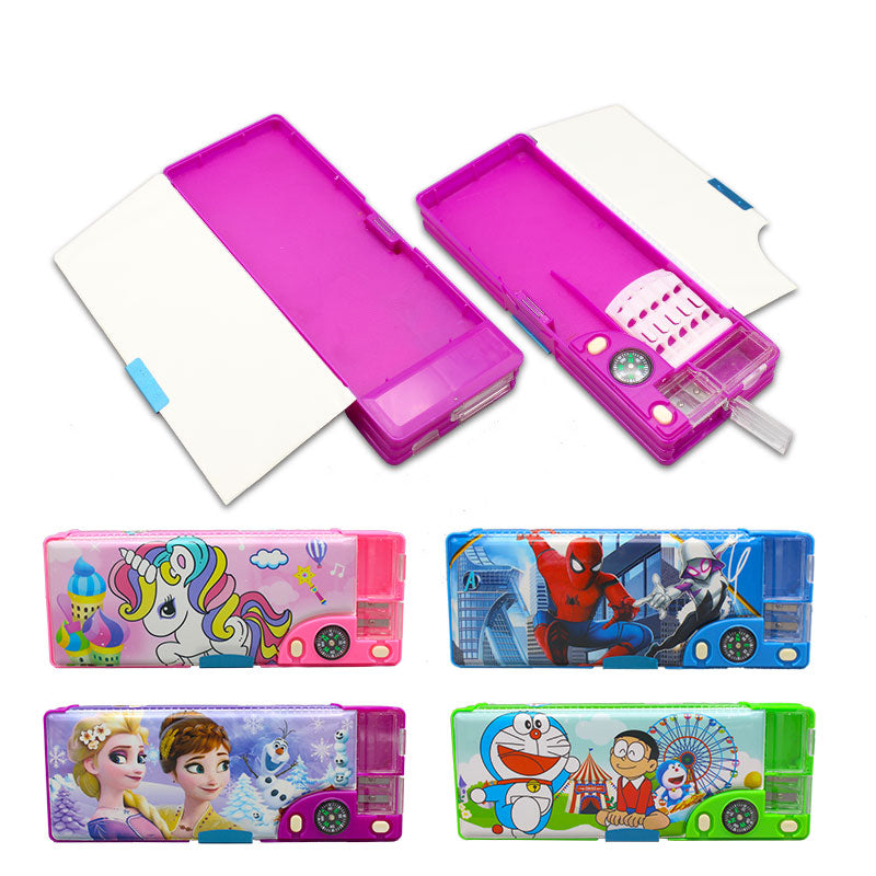 Character Geometry Box with sharpener – Preschool mall - Preschool ...