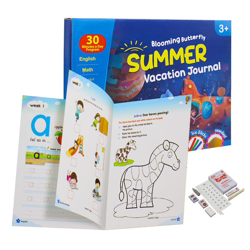 Summer Vacation Journal Activity Book 3+ – Preschool mall - Preschool ...