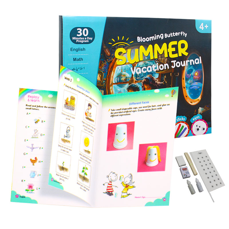 Summer Vacation Journal Activity Book 4+ – Preschool mall - Preschool ...