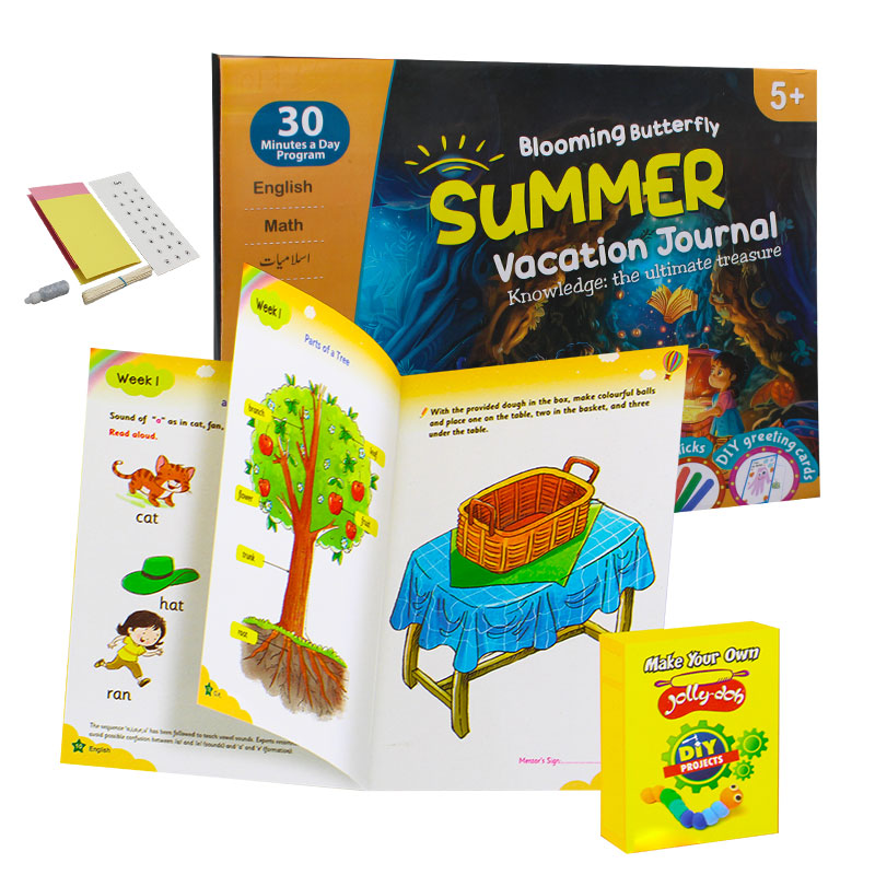 Summer Vacation Journal Activity Book 5+ – Preschool mall - Preschool ...