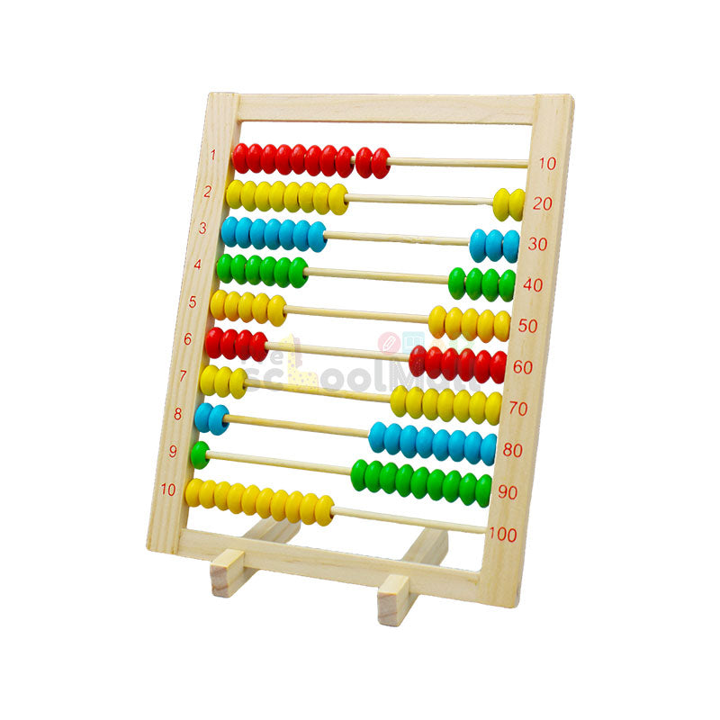 Mini Wooden Abacus with Number Learning (1533) – Preschool mall ...