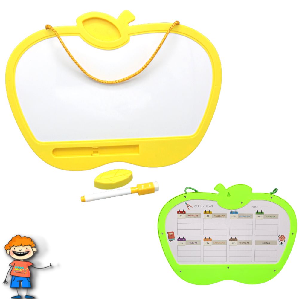 Apple Magnetic White Board – Preschool mall - Preschool Supplies ...