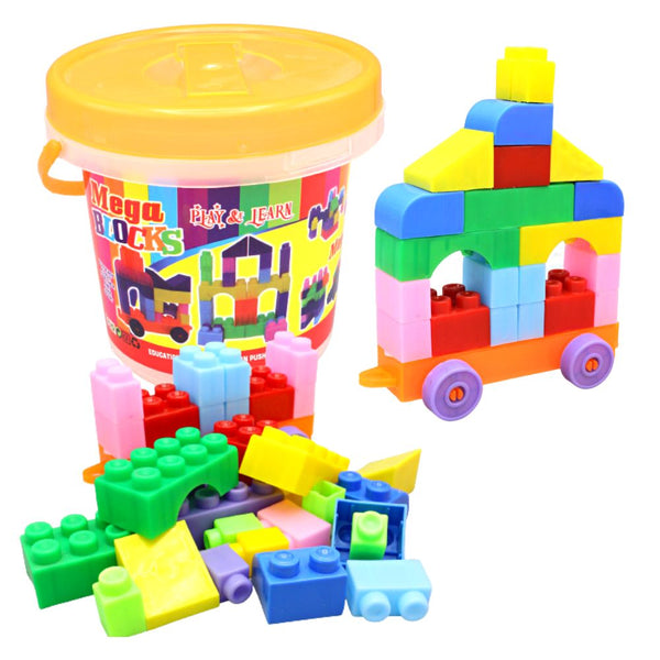 Plastic Mega Blocks for Kids – preschoolmall