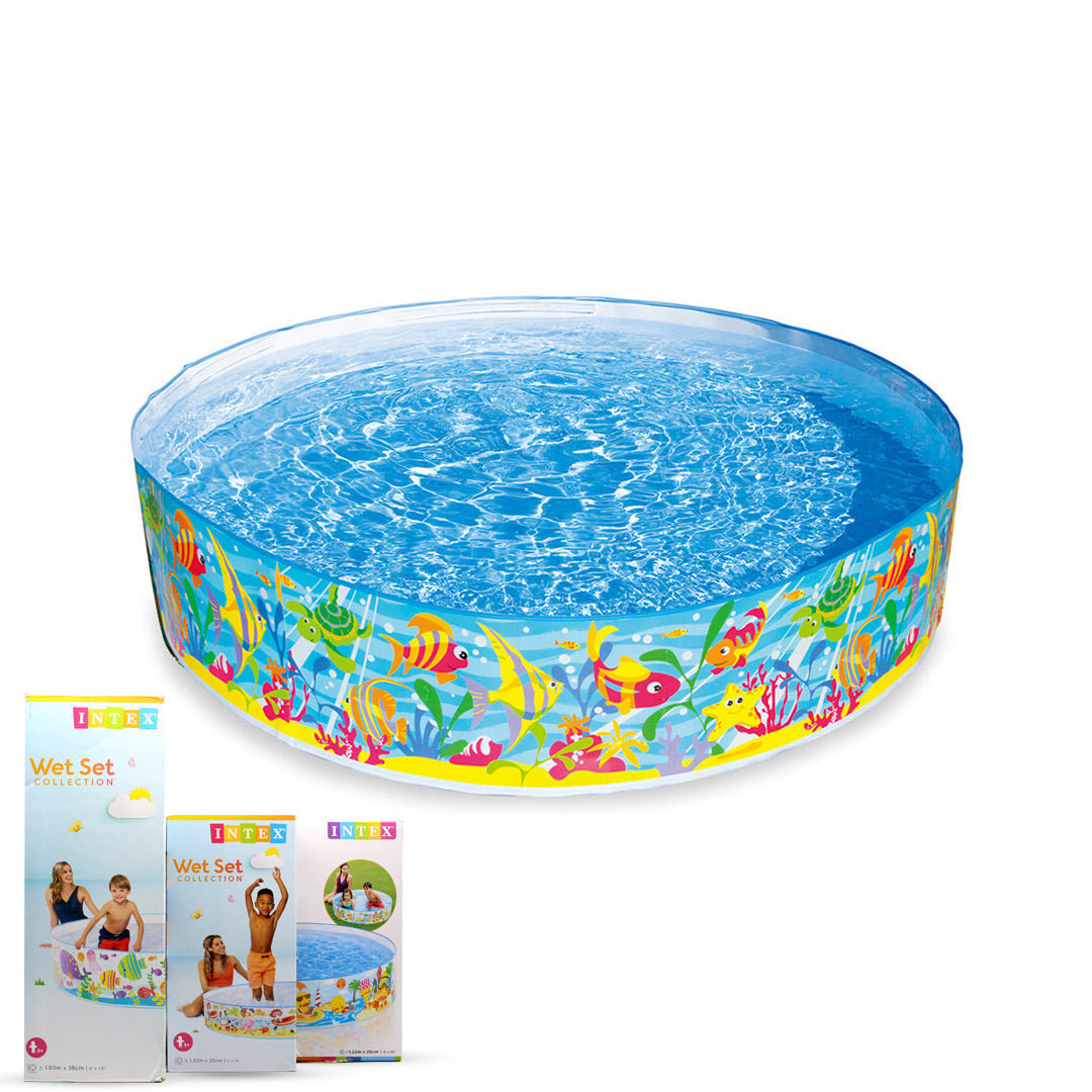 INTEX Ocean Reef Snapset Pool-Free Delivery – Preschool mall ...